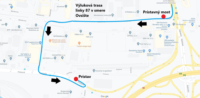 Dopravný podnik Bratislava | Uzavretie pravého odbočenia z Bajkalskej ...